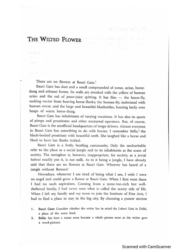 The Wilted Flower | PDF