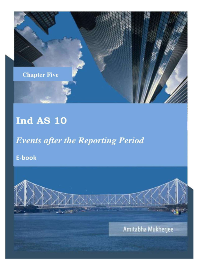 Ind AS 10 e Book | PDF | Going Concern | Dividend