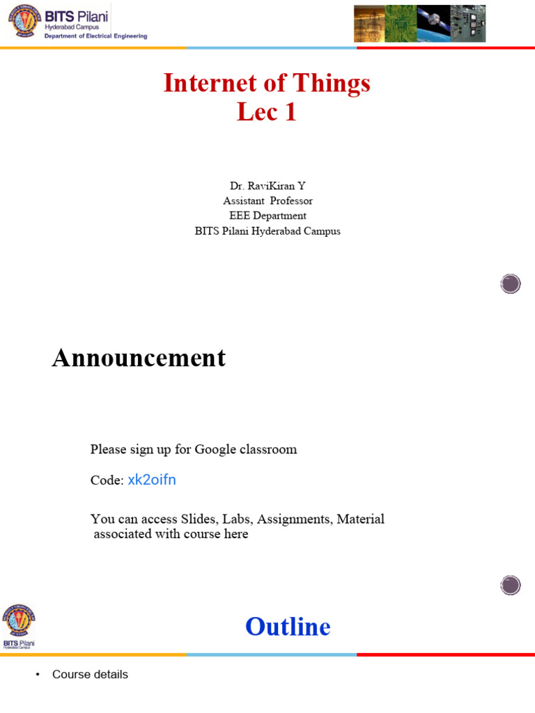 Lec 1 | PDF | Internet Of Things | Computing