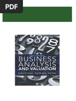 Business Analysis and Valuation 5th Ed | PDF