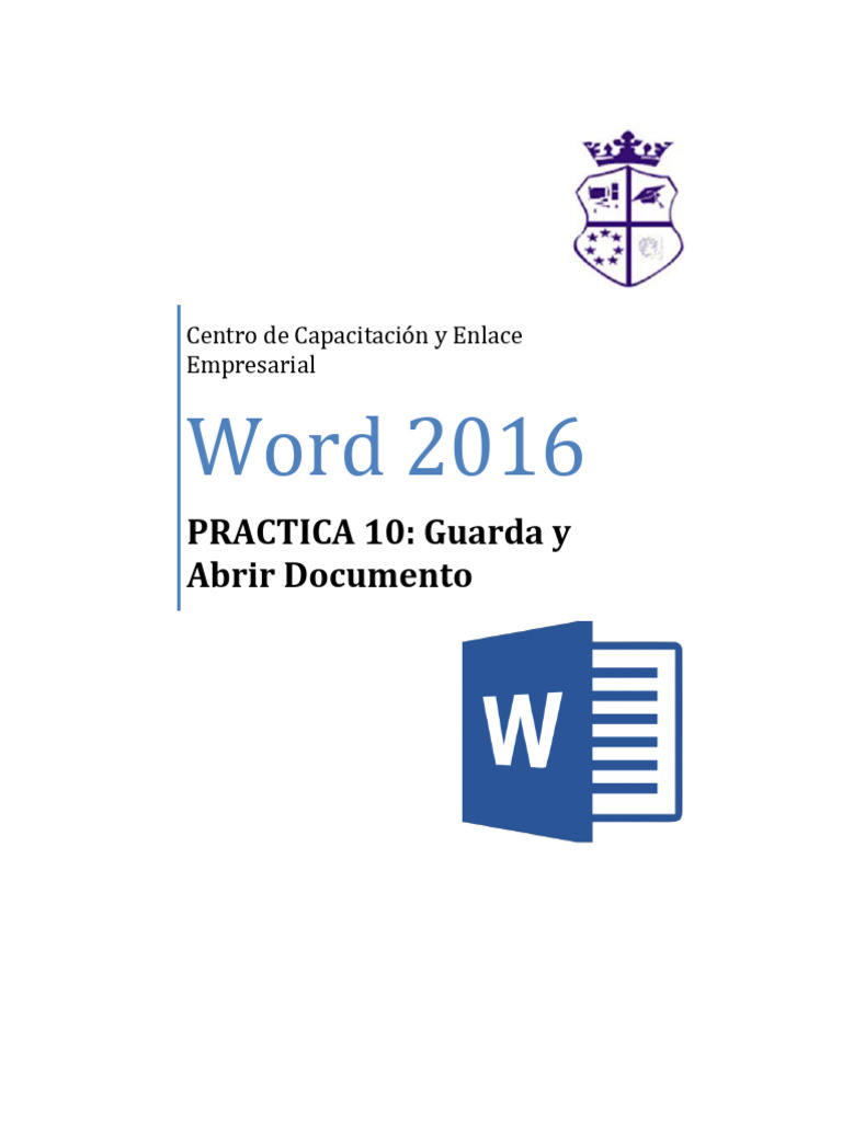 Practica 10 Guardar Documento | PDF | Software | Informática