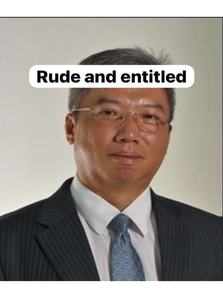 Steven Low (EY Partner) - Rude & Entitled | PDF