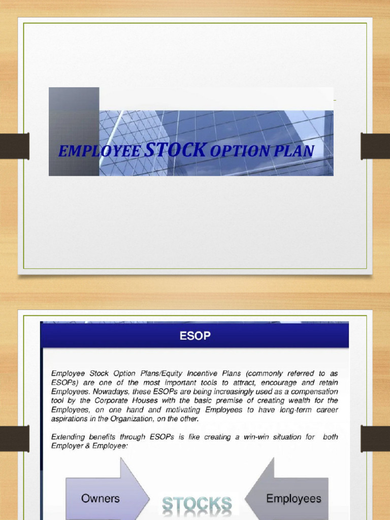 ESOP | PDF