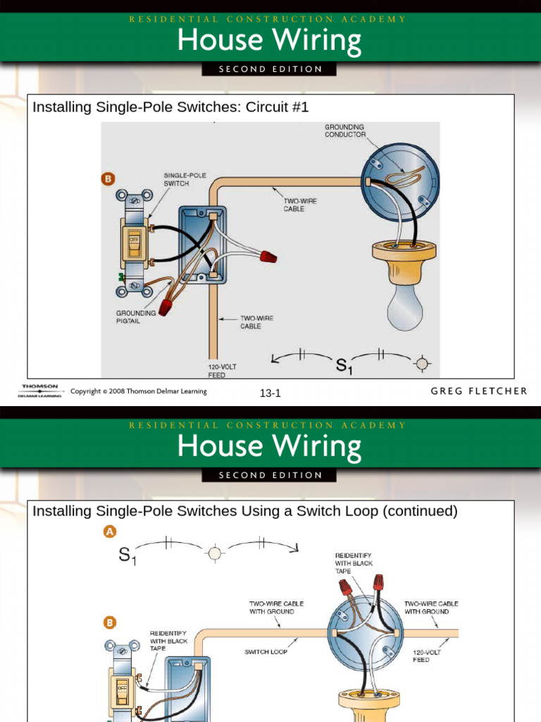 Chapter 13 Schematic UEI | PDF | Electrical Wiring | Switch