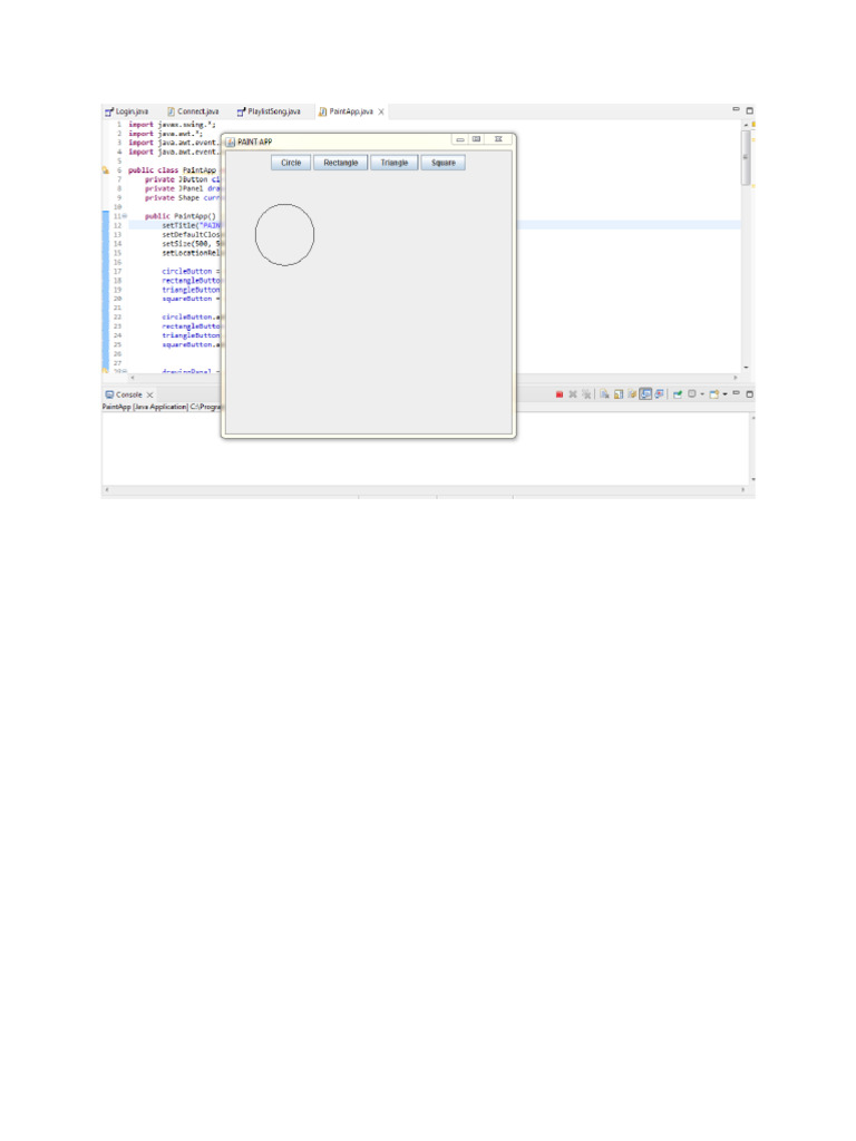 Paint App | PDF