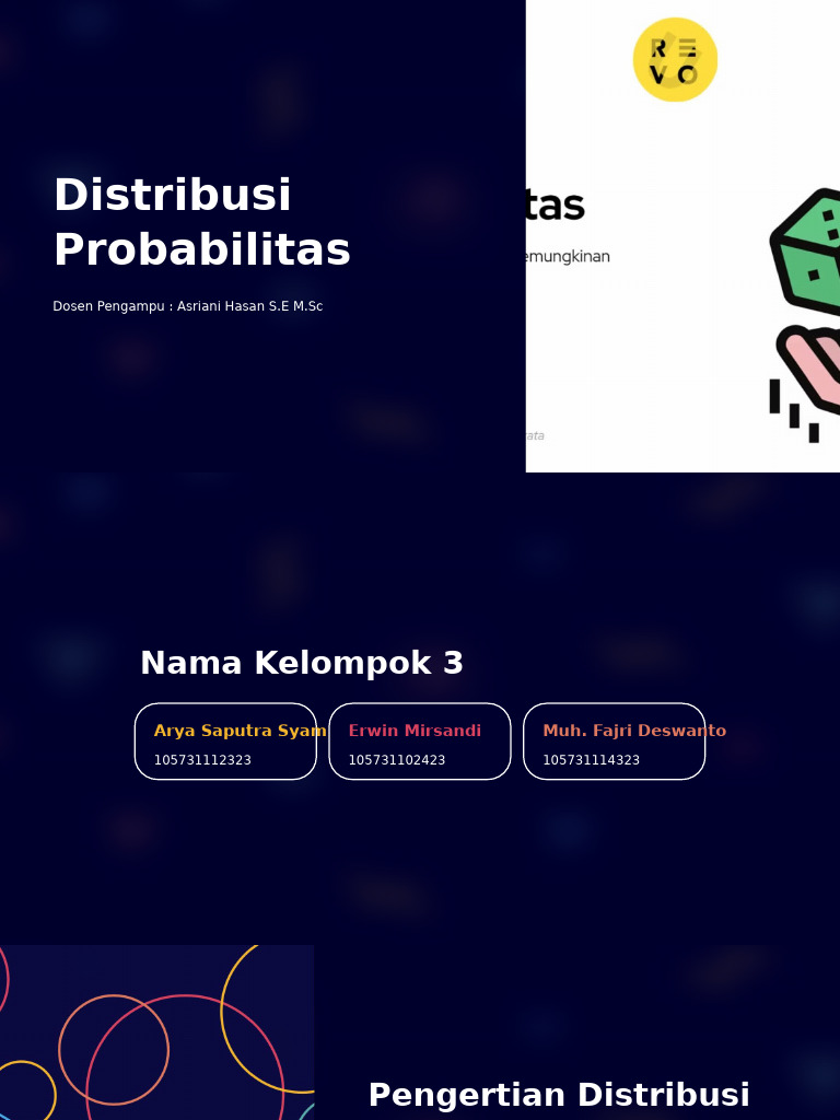 Jenis dan Rumus Distribusi Probabilitas | PDF