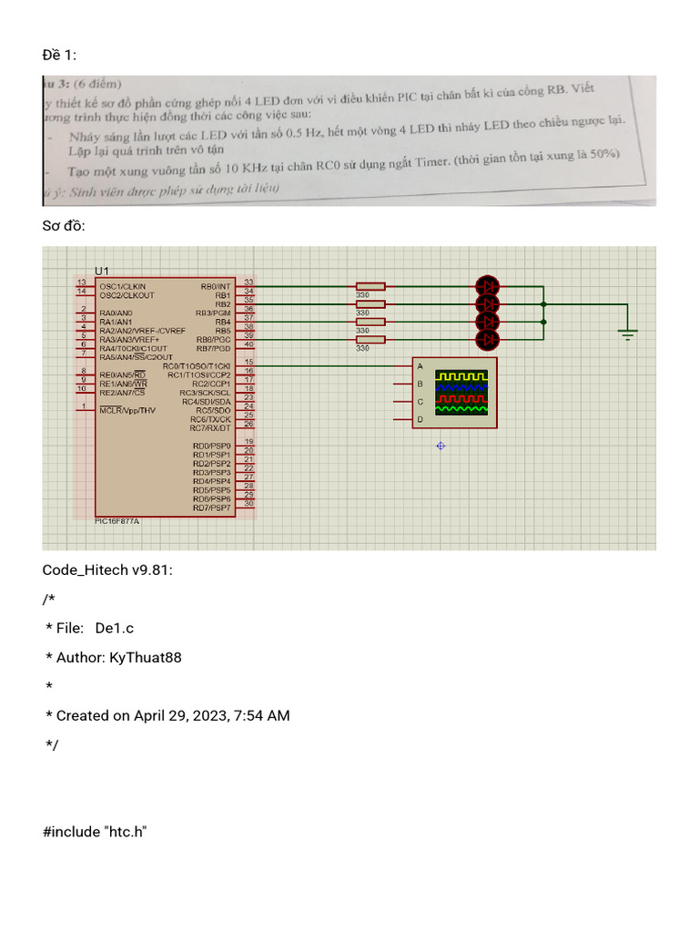 Microcontroller LED Control Codes | PDF | British Comedy Troupes | Monty Python