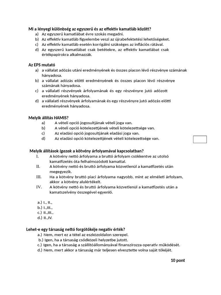 Dolgozat. Február | PDF