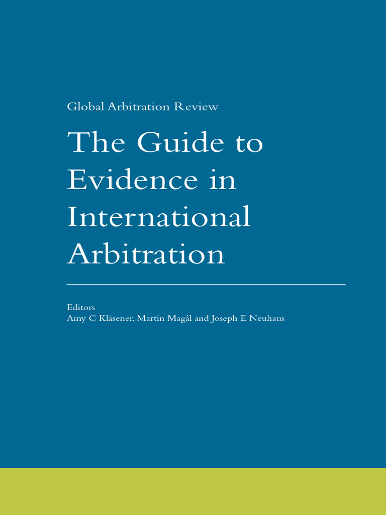 Evidentiary Objections | PDF | Evidence (Law) | Arbitration