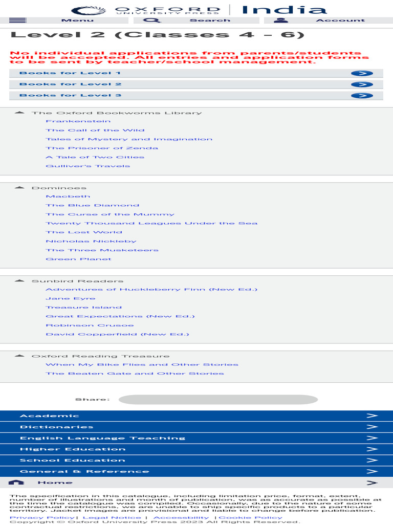 Level 2 (Classes 4 - 6) | PDF