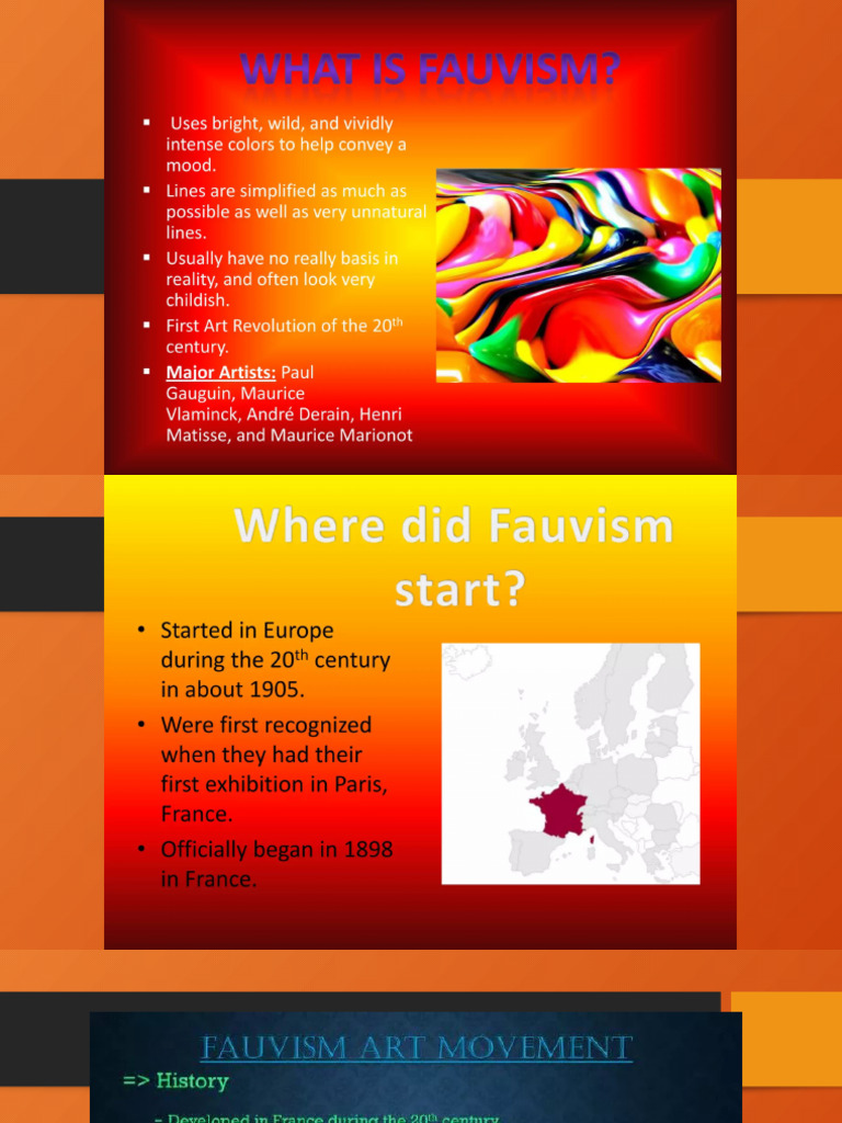 Arts 10 Fauvism | PDF