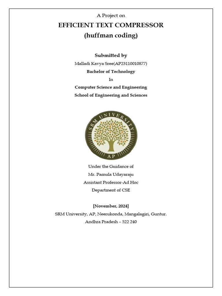 Daa Report Kashya | PDF | Data Compression | Code