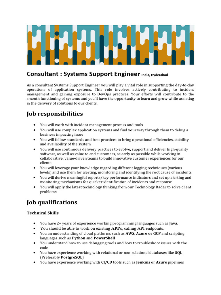 Consultant SSE - HYD-2 | PDF | Debugging | Computer Programming Consultant SSE - HYD-2 | PDF | Debugging | Computer Programming