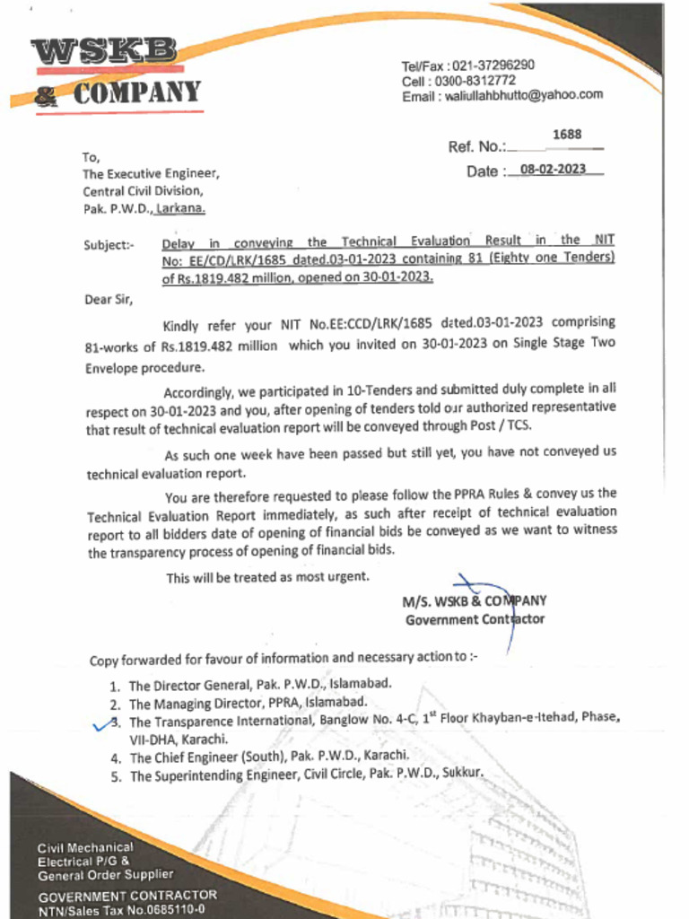 WSKB Compny 13 Feb | PDF