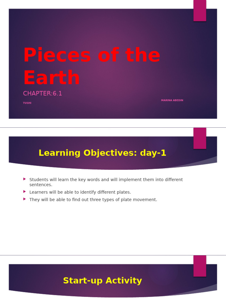Understanding Earth's Plate Movements | PDF | Plate Tectonics | Applied ...