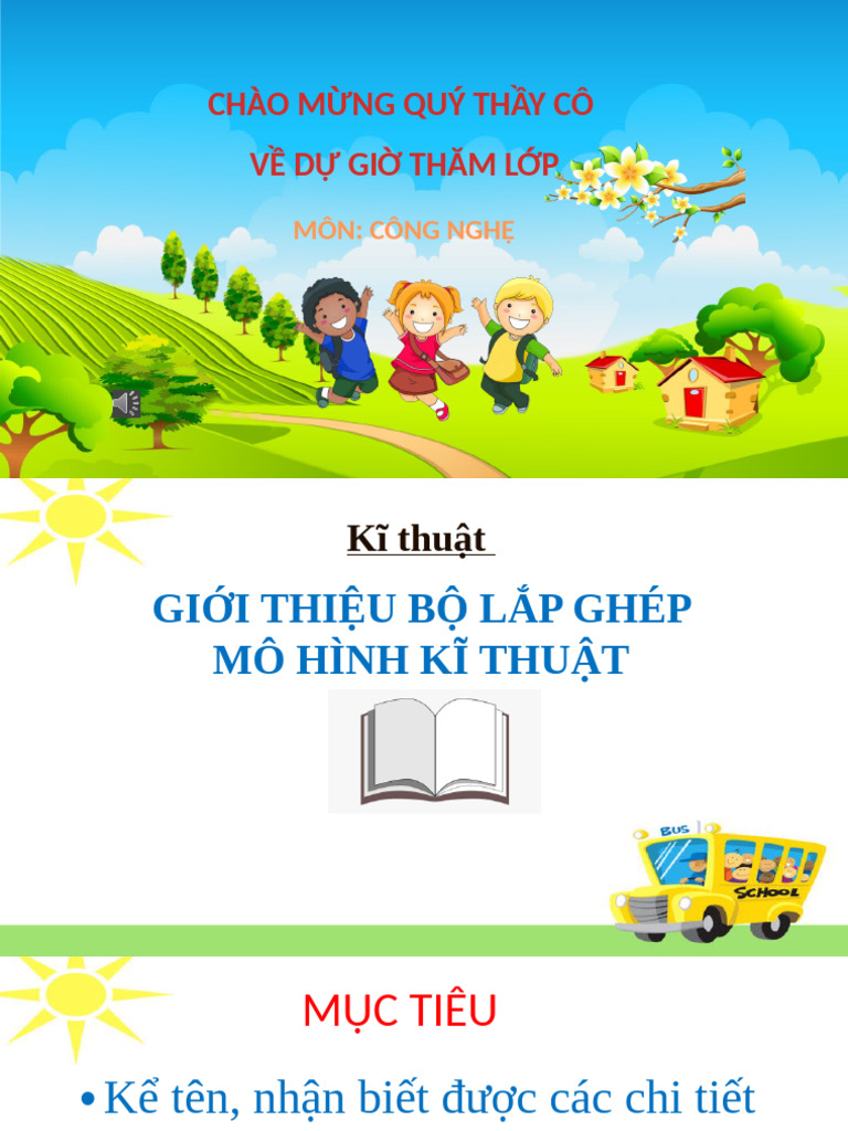 Giao An Dien Tu Cong Nghe 4 Canh Dieu Gioi Thieu Bo Lap Ghep Mo Hinh K ...