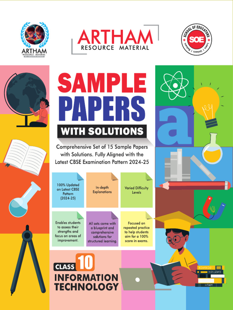 Class 10 IT Sample Question Paper | PDF | Computer Network | Spreadsheet