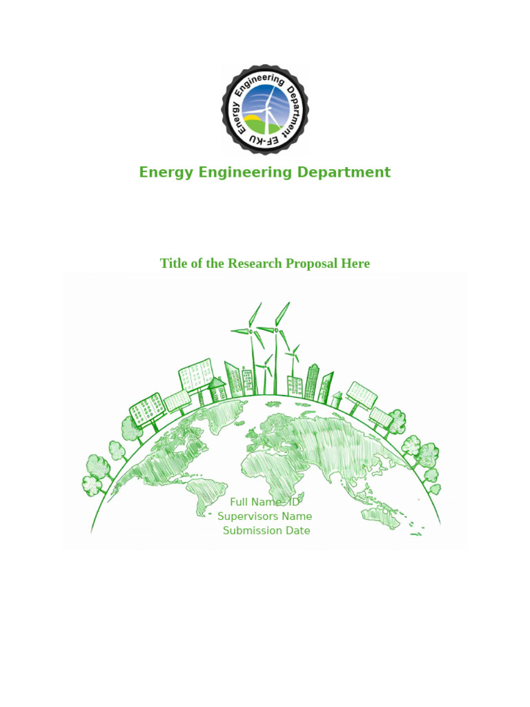 Energy Engineering Research Proposal | PDF | Methodology | Science