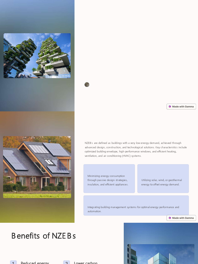 Introduction To NZEBs | PDF | Efficient Energy Use | Renewable Energy
