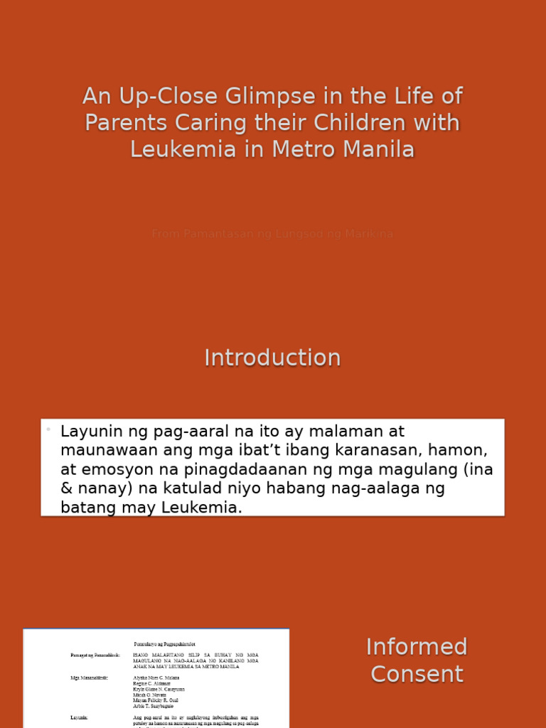 Updated PPT For Leukemia | PDF