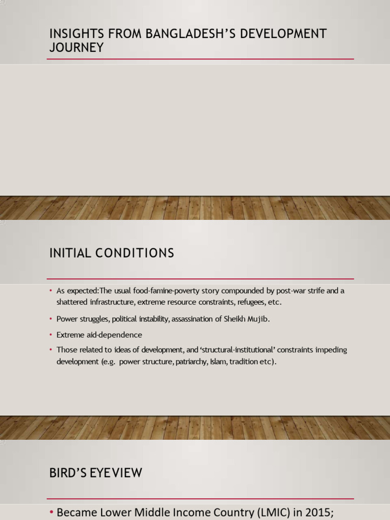 Bangladesh Development Journey | PDF | Economies