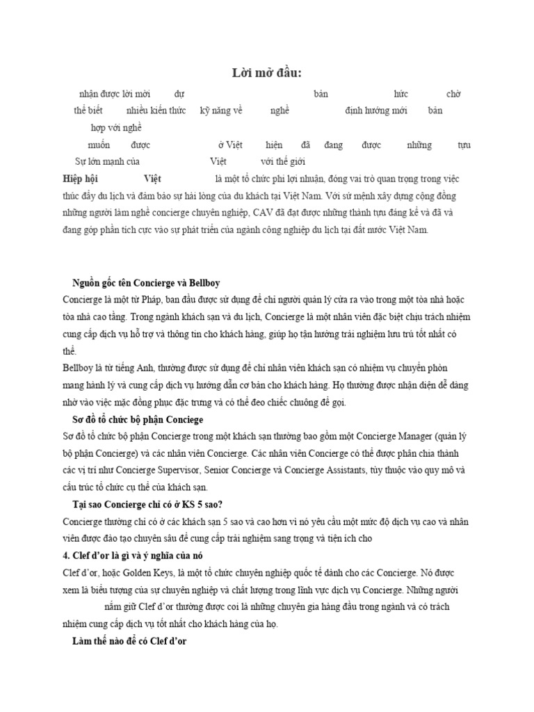 Hau - Le Phuc - KS002 - Seminar Cocierge | PDF