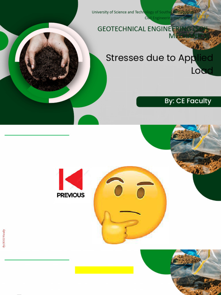 Week 13. Stresses in Soil Part 3 | PDF | Stress (Mechanics ...