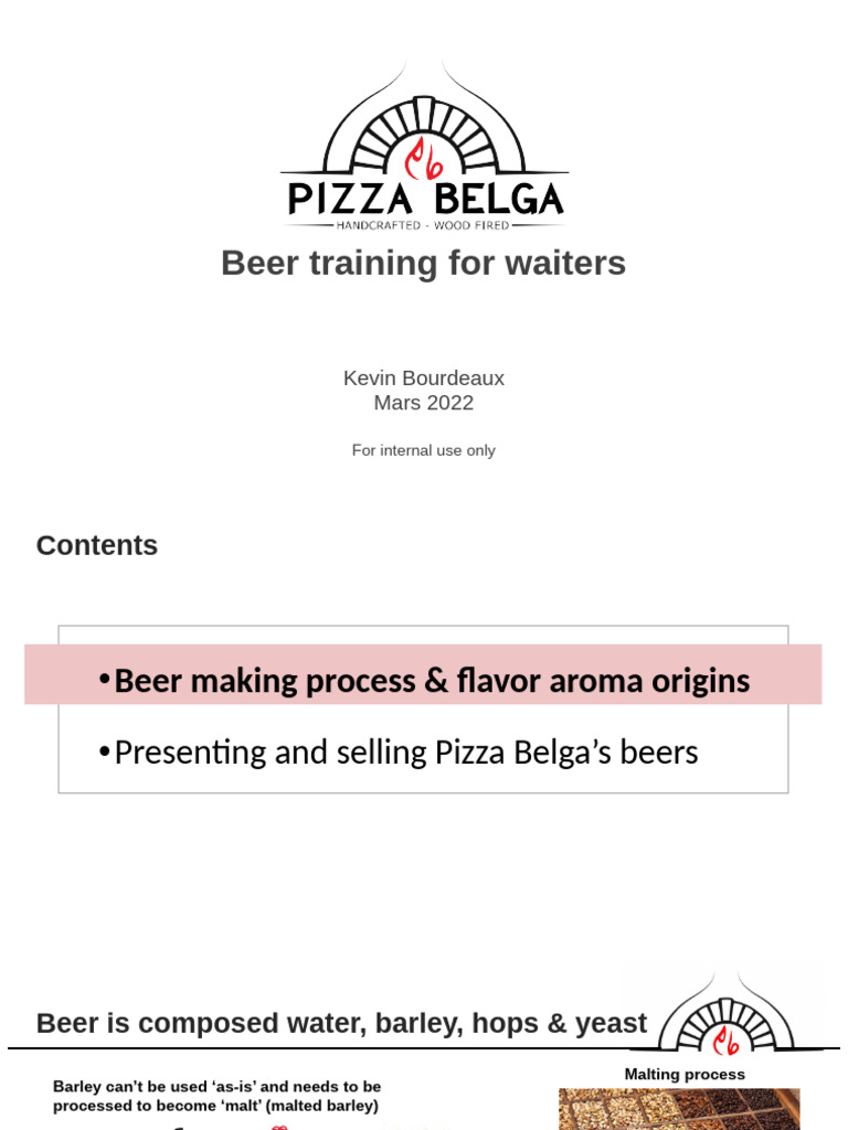 Training Beer | PDF | Beer | Brewing