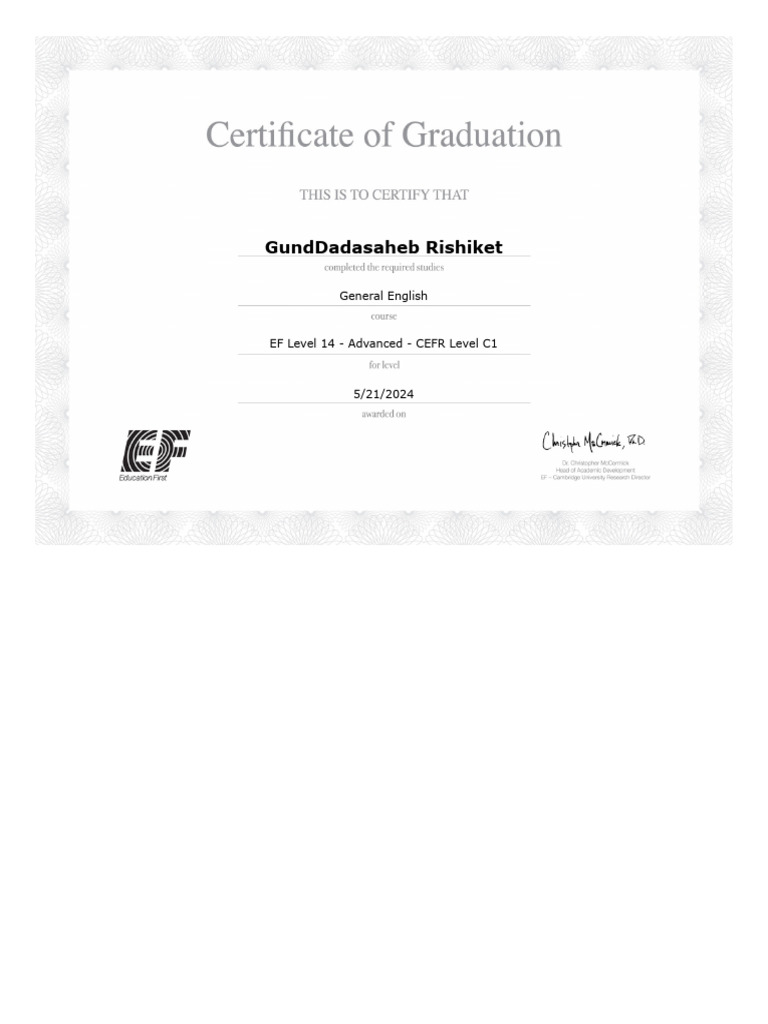 Certificates | PDF