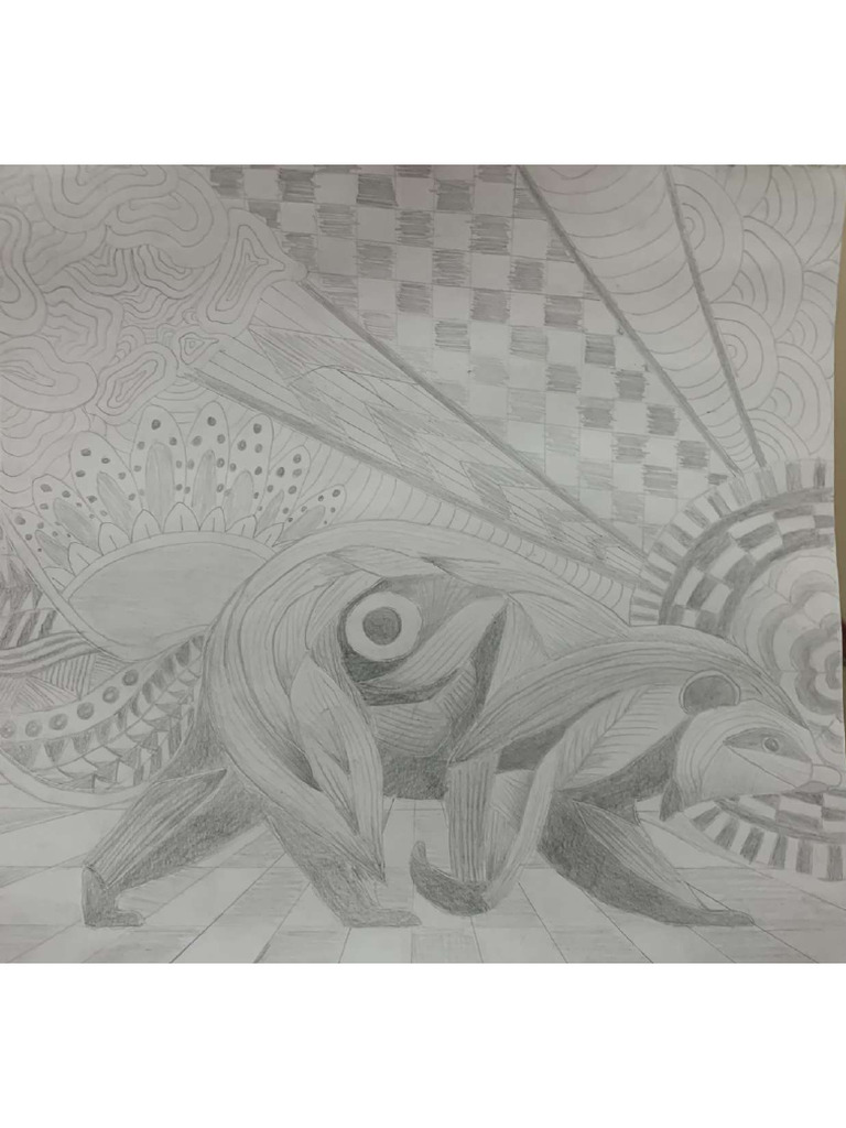 Nirmana Flora Fauna Tugas Untuk DKV Semester 1 Komposisi Grayscale | PDF