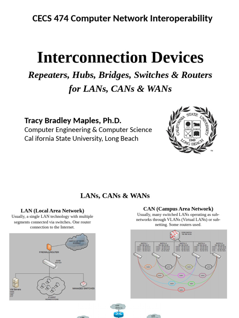 474 Interconnection Devices | PDF | Computer Network | Network Switch