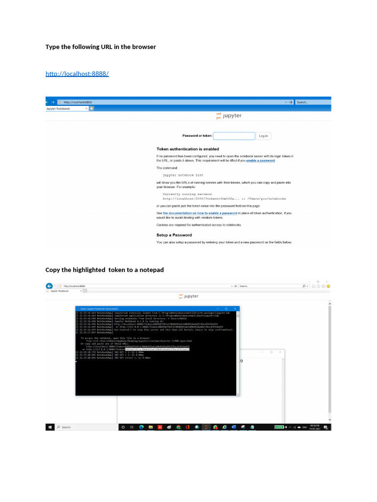 0 Configure Jupyter Notenook | PDF