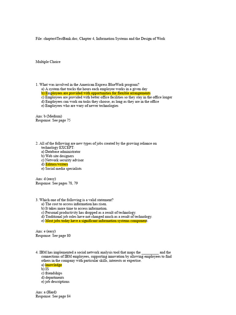 CH 04 | PDF | Computing | Business