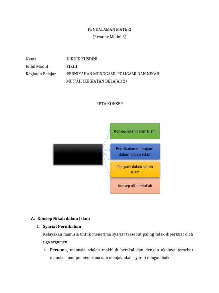 Resume Modul 3 KB 2 | PDF