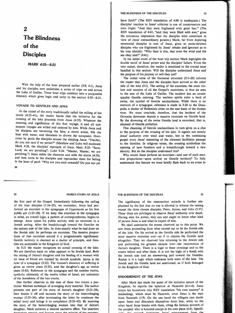 Kelber Blindness & Suffering | PDF
