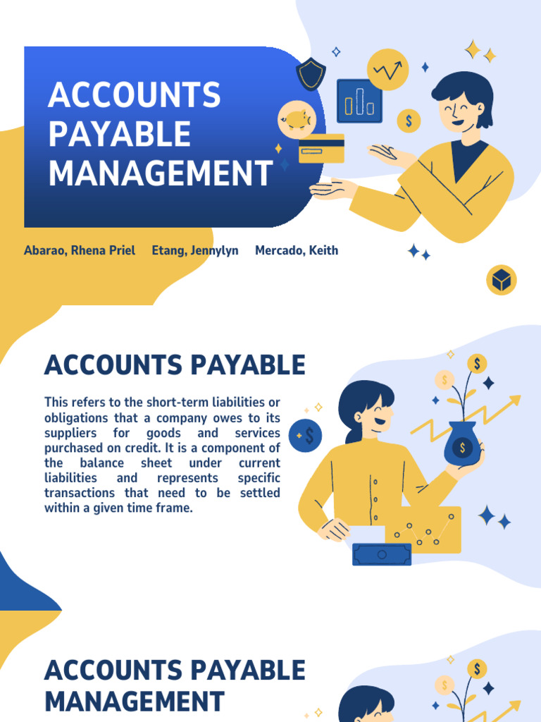 Accounts Payable Management | PDF | Accounts Payable | Business Economics