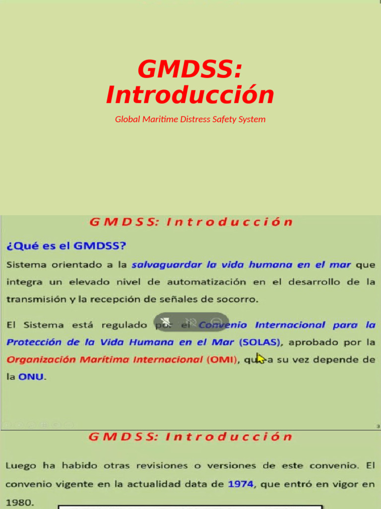 GMDSS. Introducción | PDF