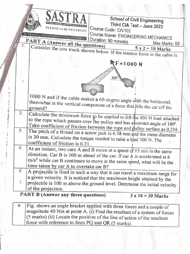 Civ102 Cia 1,2,3 | PDF