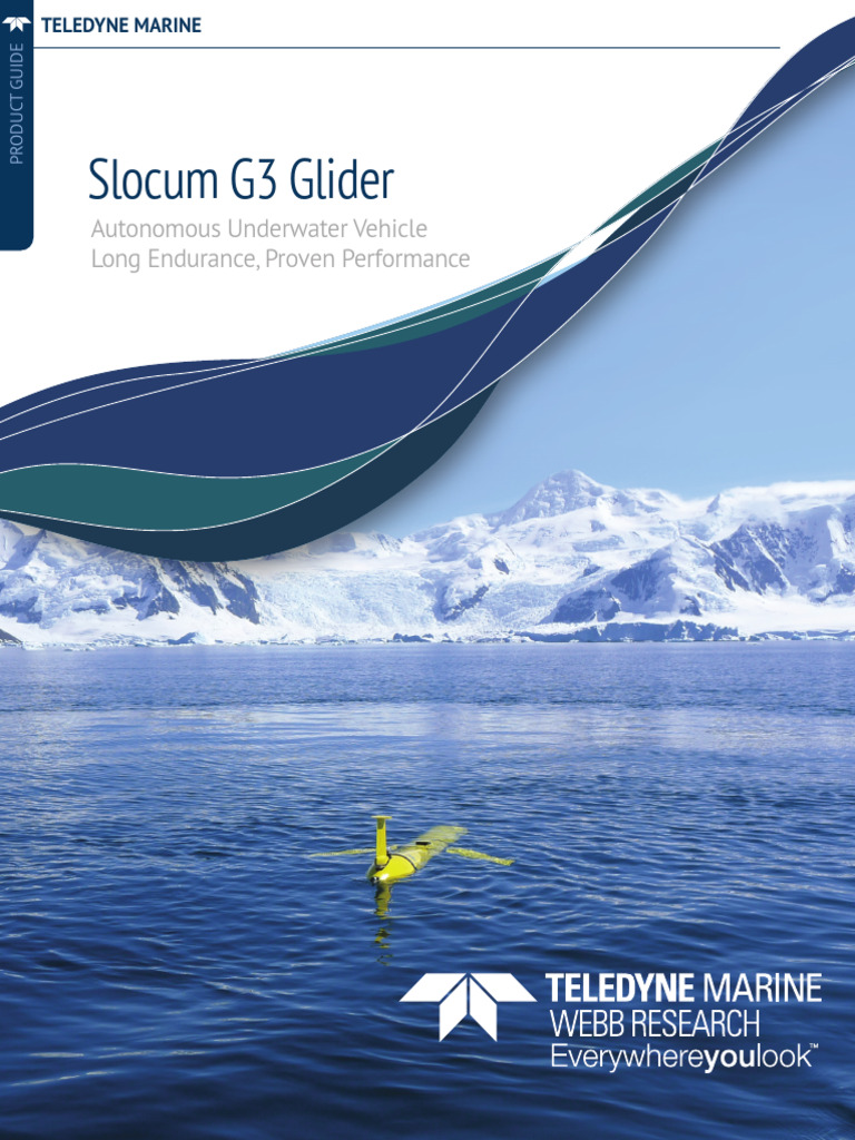 Teledyne Webb Research G3 Brochure 2020-FINAL | PDF | Glider (Sailplane)