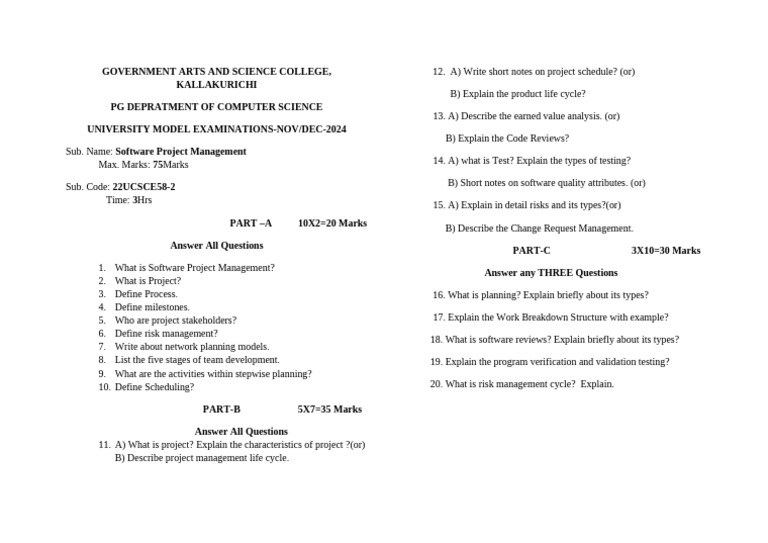 Software Project Management | PDF | Project Management | Computer Science