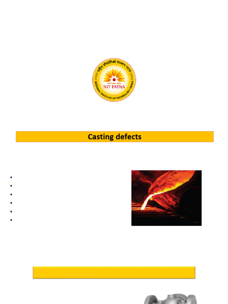 Casting Defects | PDF | Materials Science | Physical Sciences