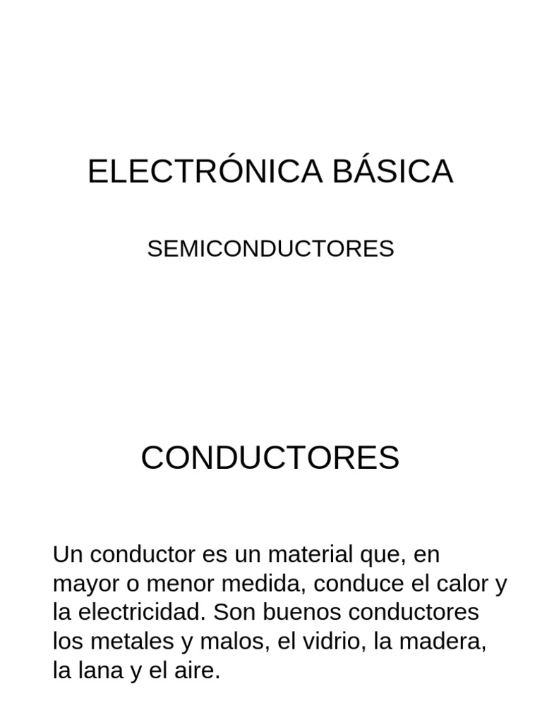 SEMICONDUCTORES | PDF | Semiconductores | Dopaje (semiconductor)