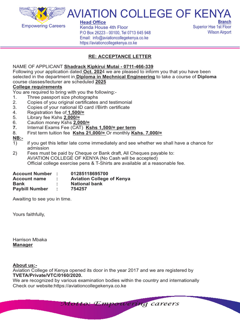 Mechanical Engineering Course Mutai | PDF