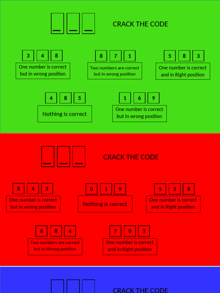 Crack The Code | PDF