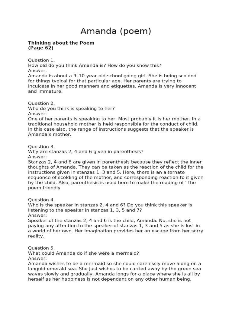 Amanda | PDF | Rapunzel