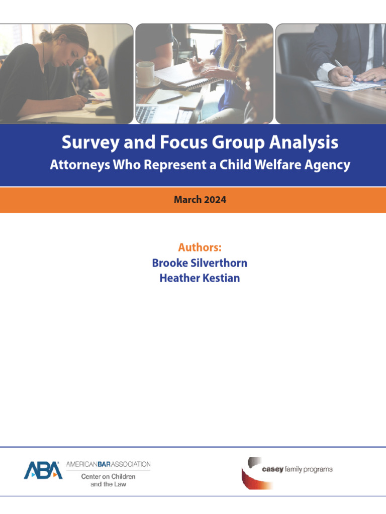 2024 Agency Attorney Survey and Focus Group Analysis | PDF | Learning