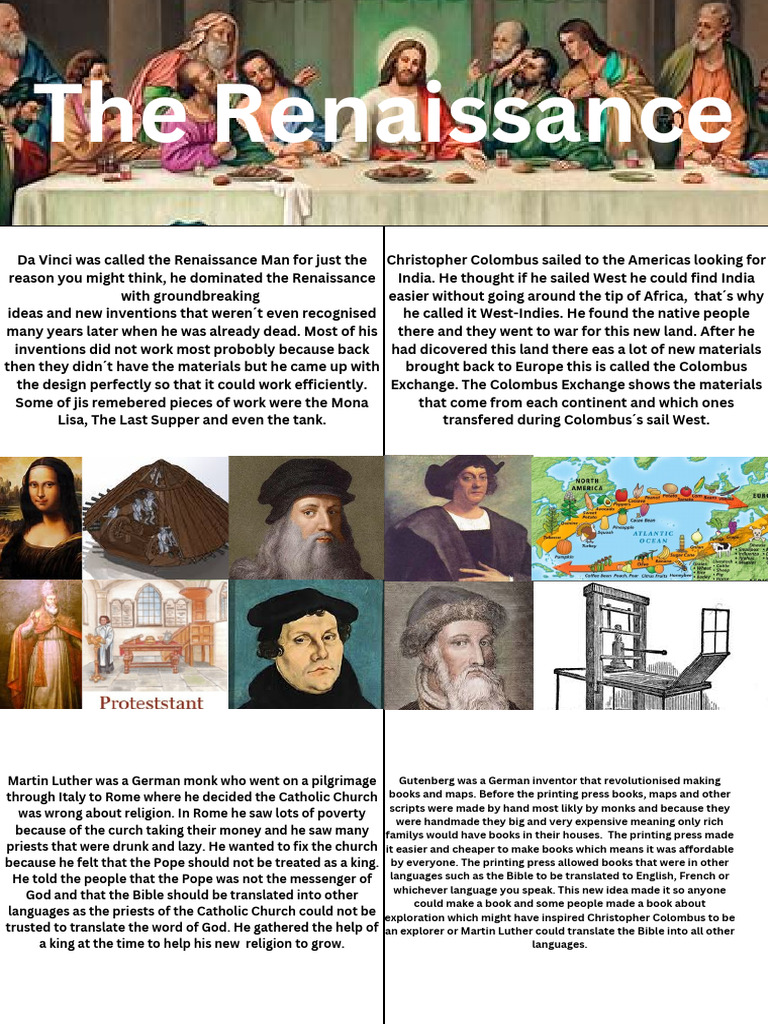 The Renaissance | PDF | Renaissance | Bible