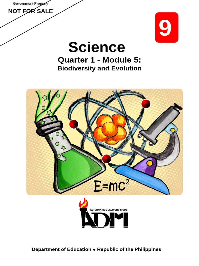 Science9 - q1 - Mod5 - Biodiversity and Evolution - v3 For Parents Soft ...