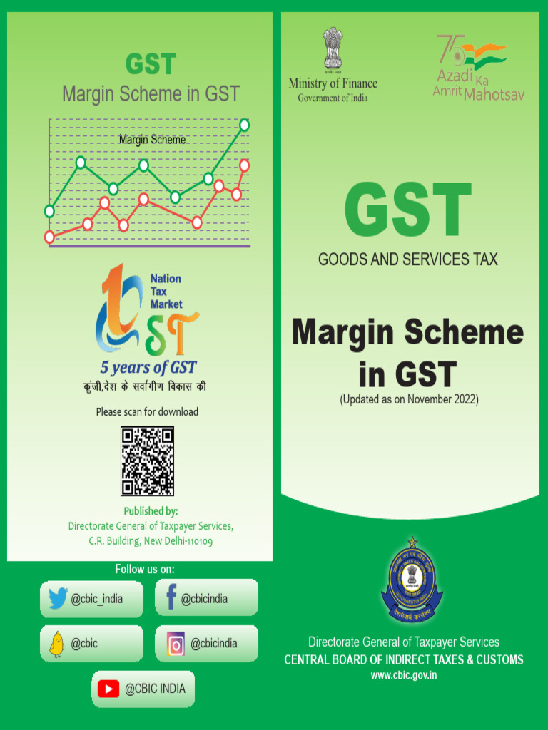 Margin Scheme Under GST | PDF | Taxes | Value Added Tax