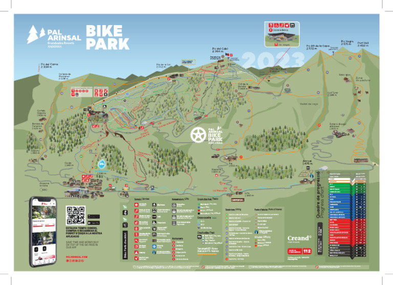 Mapa - Bike Park E23 - A3 | PDF | Individual Sports | Transport ...